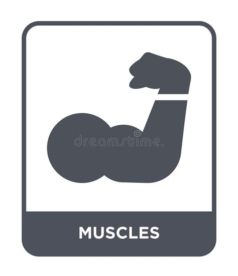 Arm Muscles Icon Outline Style Stock Vector Illustration Of Isolated Adult