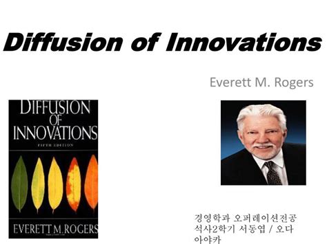 PPT Diffusion Of Innovations PowerPoint Presentation Free Download ID