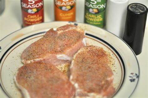 Pork Chops Olé Southwest Inspired The Grateful Girl Cooks
