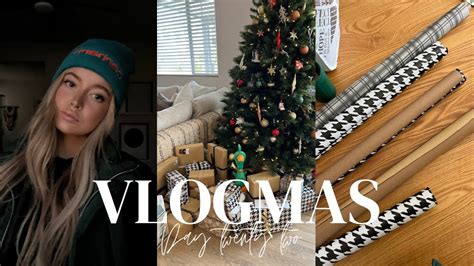 VLOGMAS DAY 22 Wrapping The Last Of The Gifts YouTube