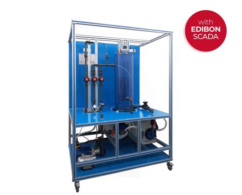 Computer Controlled Vertical Three Phase Separator Edibon