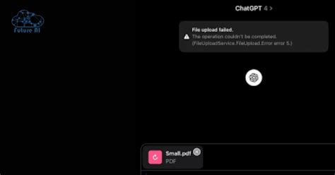 Chatgpt Unknown Error When Uploading Pdf How To Fix It