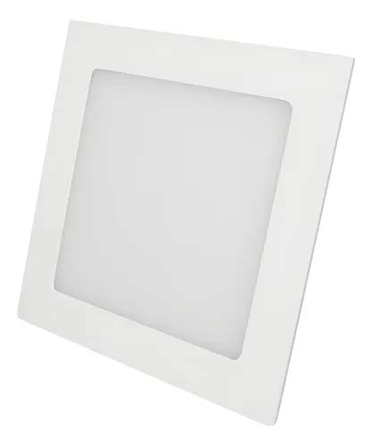 Lâmpada Embutida Led Quadrada Ultrafina Aksi 117928 Branca Mercadolivre