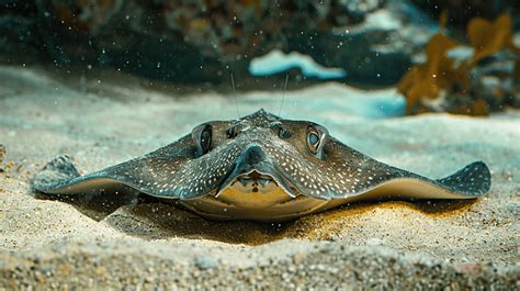 Sting Ray At Two Oceans Aquarium Cape Town Background Stingray