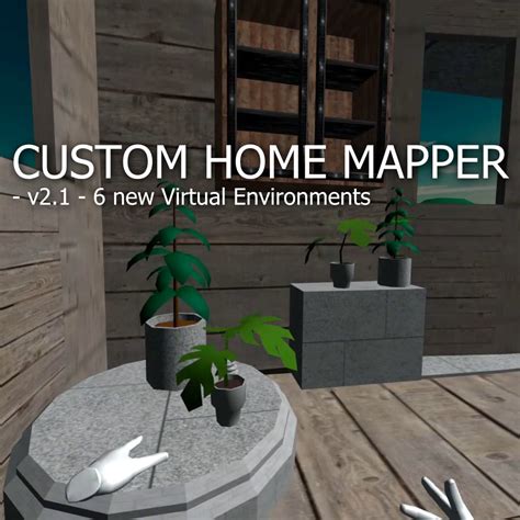 [Custom Home Mapper, Quest] - 6 New relaxing environments : Forest, Alien Planet, Raft, Space ...
