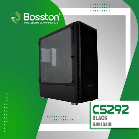 Bosston Cs292 Micro Atx Gaming Casing Lazada Ph