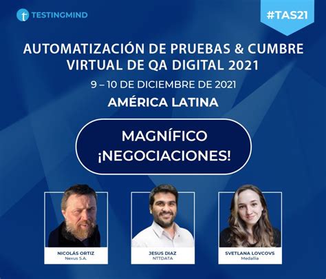 Testingmind On Linkedin Testautomation Qa Summit Latin Tas21