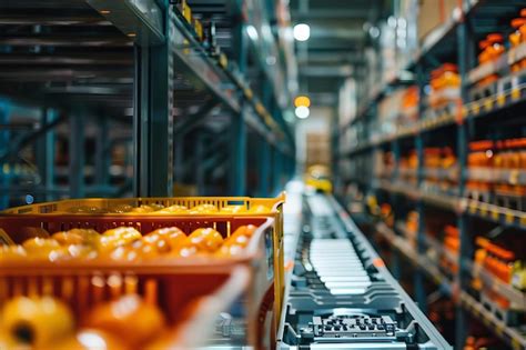 Premium Photo An Automated Picking System Where Robotic Shuttles