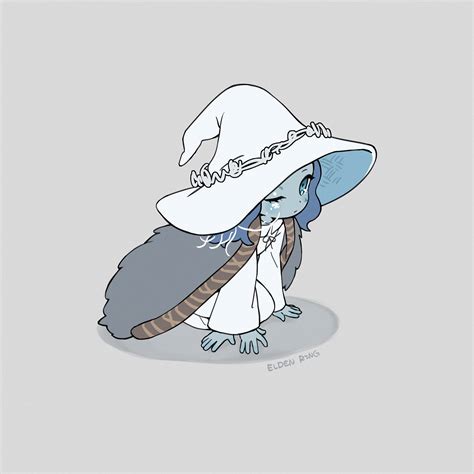 Ranni The Witch And Miniature Ranni Elden Ring Drawn By Iosinking