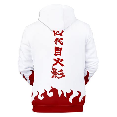 Naruto Yondaime Fourth Hokage Cloak Hoodie Theanimesupply