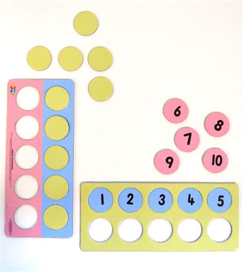 Tens Frame Board And Counters P B Autopress Education