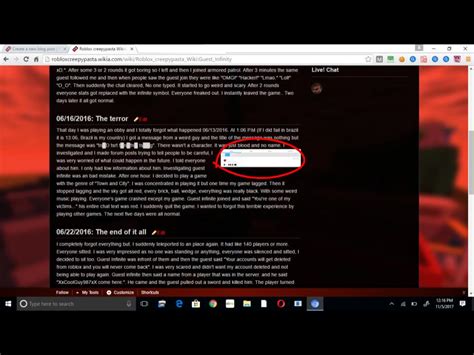 User Blog Matrixluca Exposing The Guest Infinite Myth Roblox