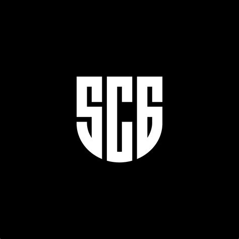 Scg Letter Logo Design In Illustration Vector Logo Calligraphy