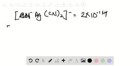 Solvedcalculate The Mass Of Potassium Cyanide Ion That Must Be Added