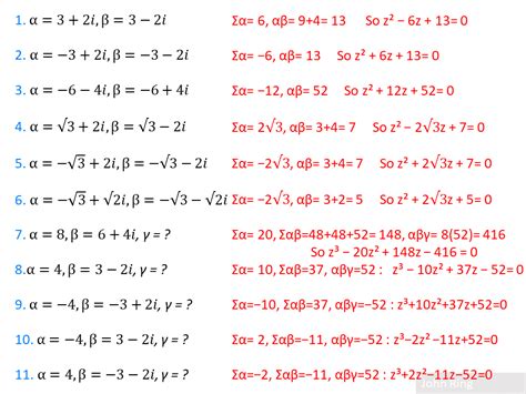 Complex Numbers Polynomials From Roots Variation Theory