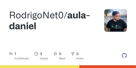 GitHub RodrigoNet0 Aula Daniel