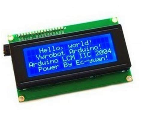 Blue Serial Iici2ctwi 2004 204 20x4 Character Lcd Module Display For Arduino Ebay