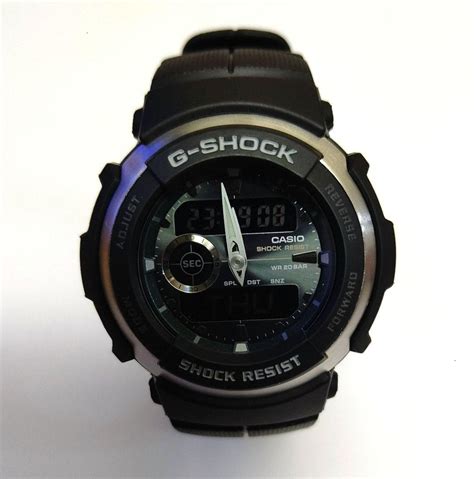 カシオ G Shock G 300 3ajf ブラック アナデジ 腕時計 美品 メルカリ