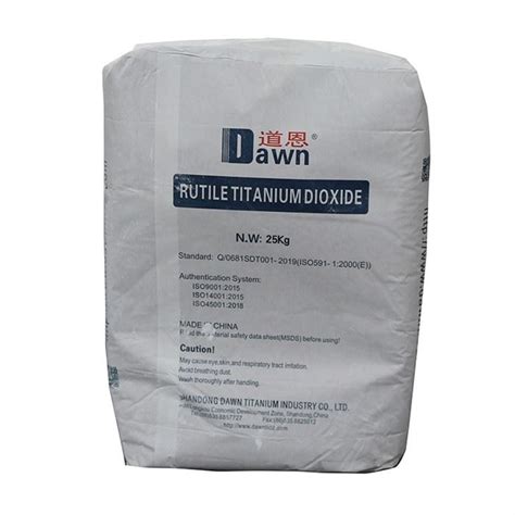 China Customized Rutile Tio2 Dawn R 2195 With High Whiteness