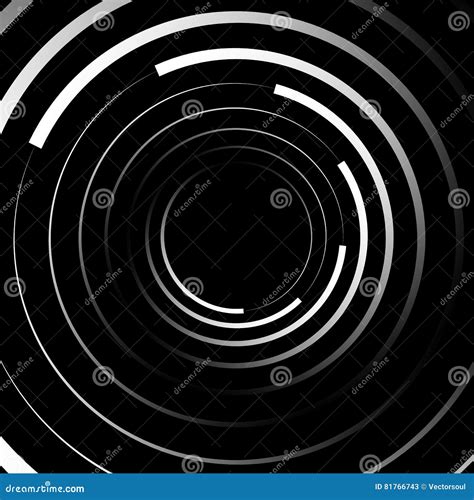 Abstract Circular Element Stock Vector Illustration Of Abstractionism 81766743