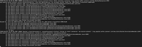 Kafka Connector Mysql 연결 오류 인프런 커뮤니티 질문and답변