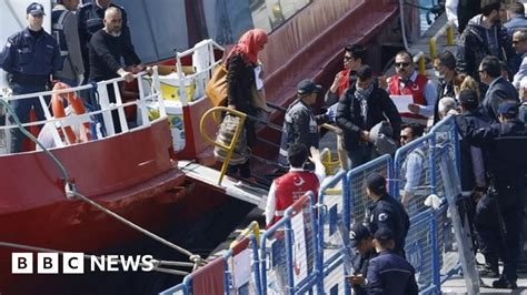 Migrants Returned To Turkey From Greece Under EU Deal BBC News
