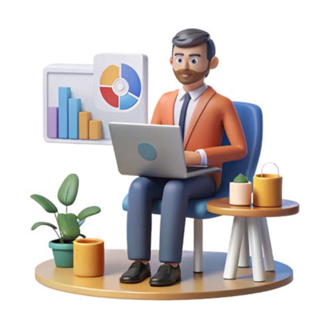 beautiful abstract data analysis charts graphs and laptop genuine