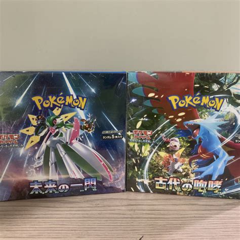 Jual Pokemon Ancient Roar Future Flash Booster Box Japanese Sealed