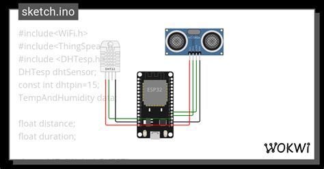 Using Sensors Wokwi Esp32 Stm32 Arduino Simulator