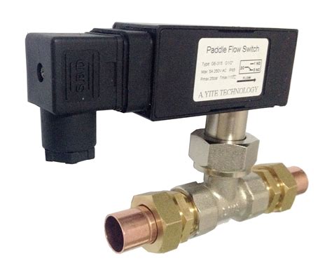 Ge 315wd Red Copper Pipe Inline Flow Switches Tradekorea