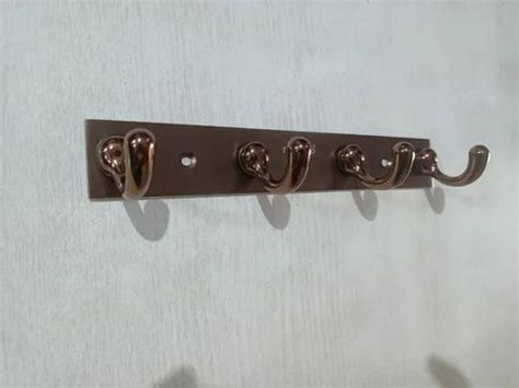 Screw In Silver Wall Mounted Brass Coat Hook Powder Coated At Rs 260