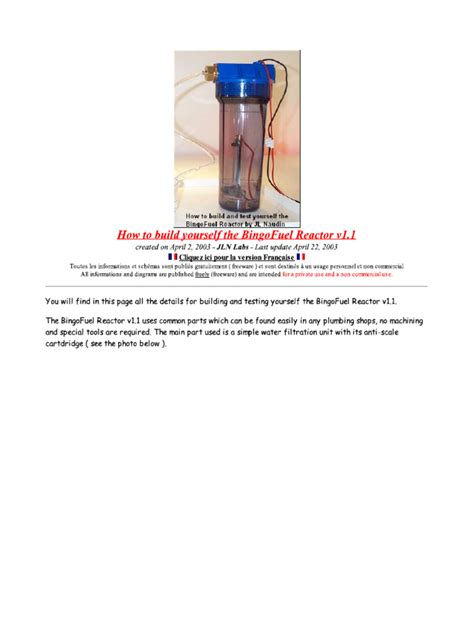 Aqua Fuel Bingo Reactor Merge Pdf Hydrogen Internal Combustion Engine