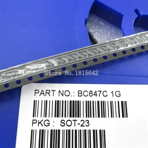 100pcs Lot Bc847c Sot 23 1g Original Npn Transistor Sot23 Bc847