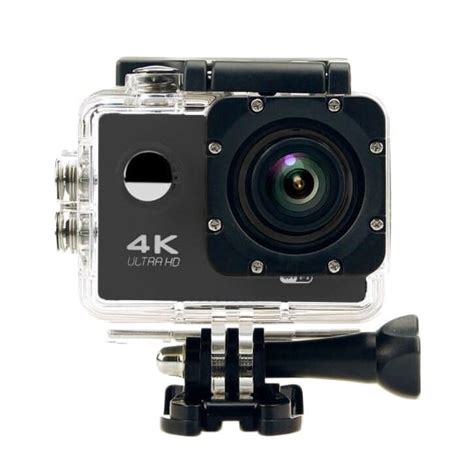 Caméra Sport 4k Action Étanche 20 Lcd 16mp Grand Angle 170° Kit De