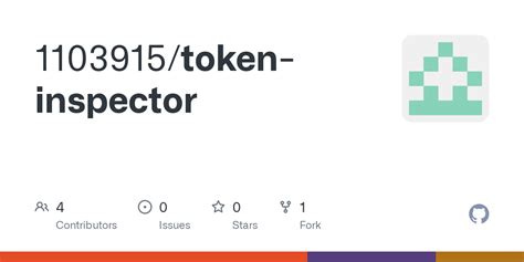 Github 1103915 Token Inspector