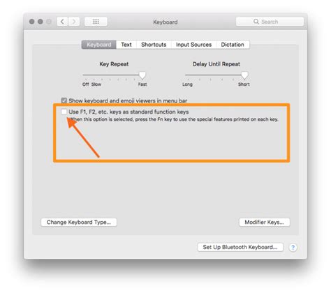 맥북 macOS fn키 누르지 않고 F1 F12키 사용하기 Mac In June