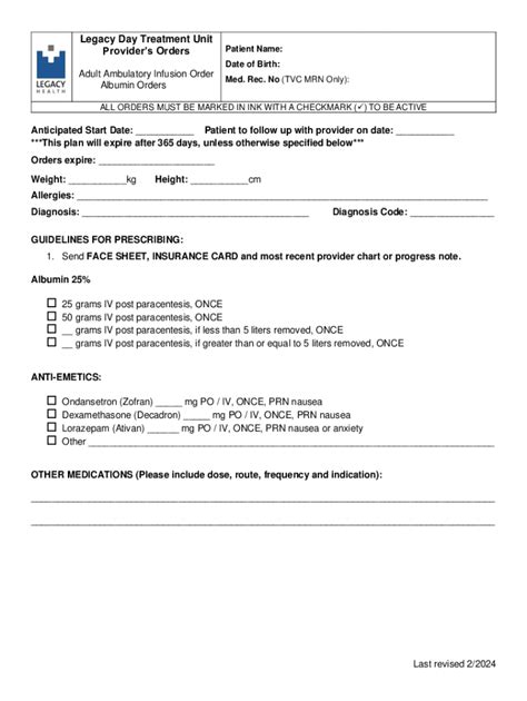 Fillable Online Guidelines For Intravenous Albumin Administration At Fax Email Print Pdffiller