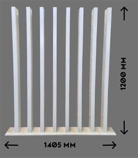 Rail Less Batten Panel 1405wx1200h Black Or White Batten Pool