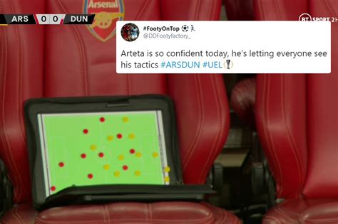 Arsenal Boss Mikel Artetas Tactics Revealed As Bt Sport Zoom In On