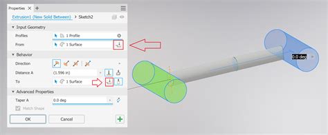 Solved Cannot Extrude Between Two Circular Surfaces With Minimum
