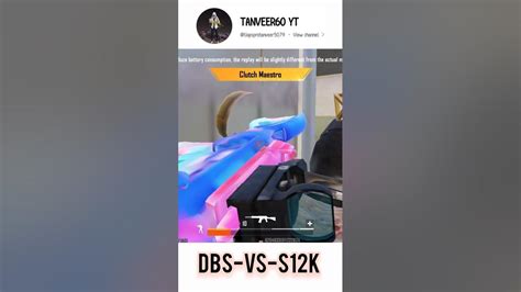 Dbs Vs S12k 🥵 Shorts Youtubeshorts Viral Bgmi Pubg Pubgmobile