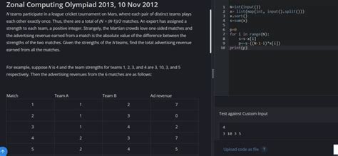 Codechef Algorithm Cricketmath Problemsolving Techjourney