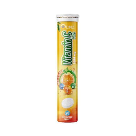 DNZ Vitamin C Plus 1000 Mg 20 Efervesan Tablet
