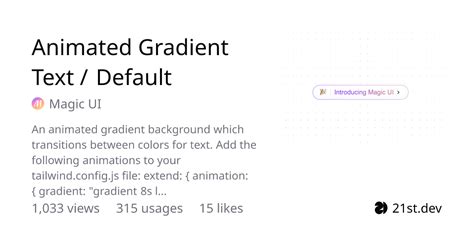 21st Dev Discover Share And Craft Ui Components