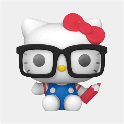 Funko Pop Sanrio Hello Kitty Hello Kitty Nerd Flocked Special