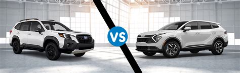 2024 Sportage Vs Forester Crossover Suvs Jerry Jacinda