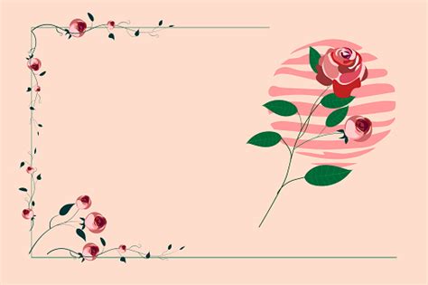 다양한 꽃 하트와 잎으로 둘러싸인 텍스트 프레임 다른 데이지 하트와 나무 잎으로 고리 쓰기위한 프레임 워크 계절에 대한 스톡