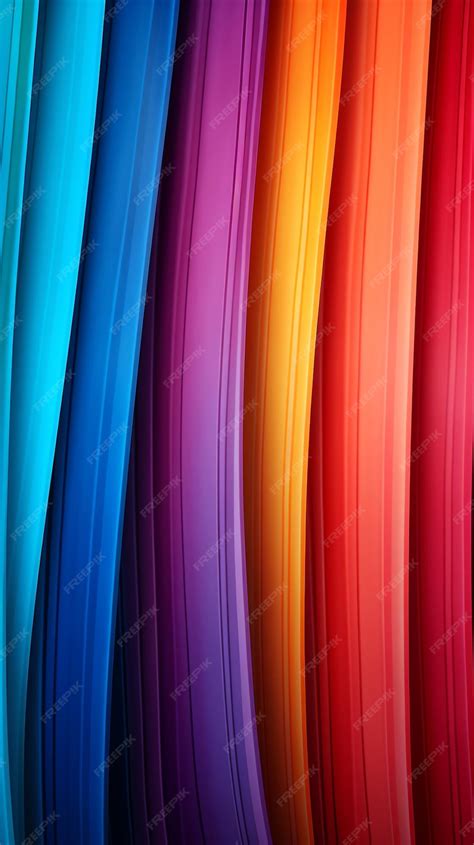 Premium Ai Image A Colorful Lines In Different Colors