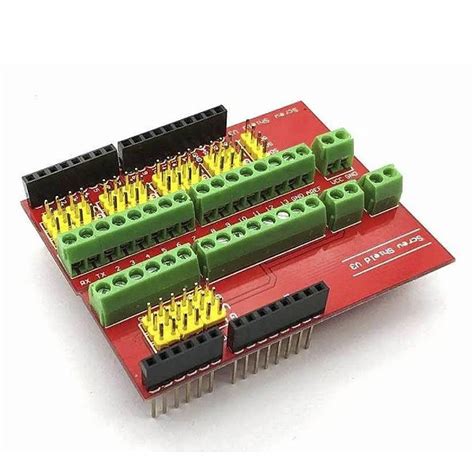 shield de expansão para arduino screw shield v3 eletrogate 12 anos