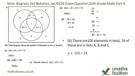 A Guide To Venn Diagram Notation Symbols
